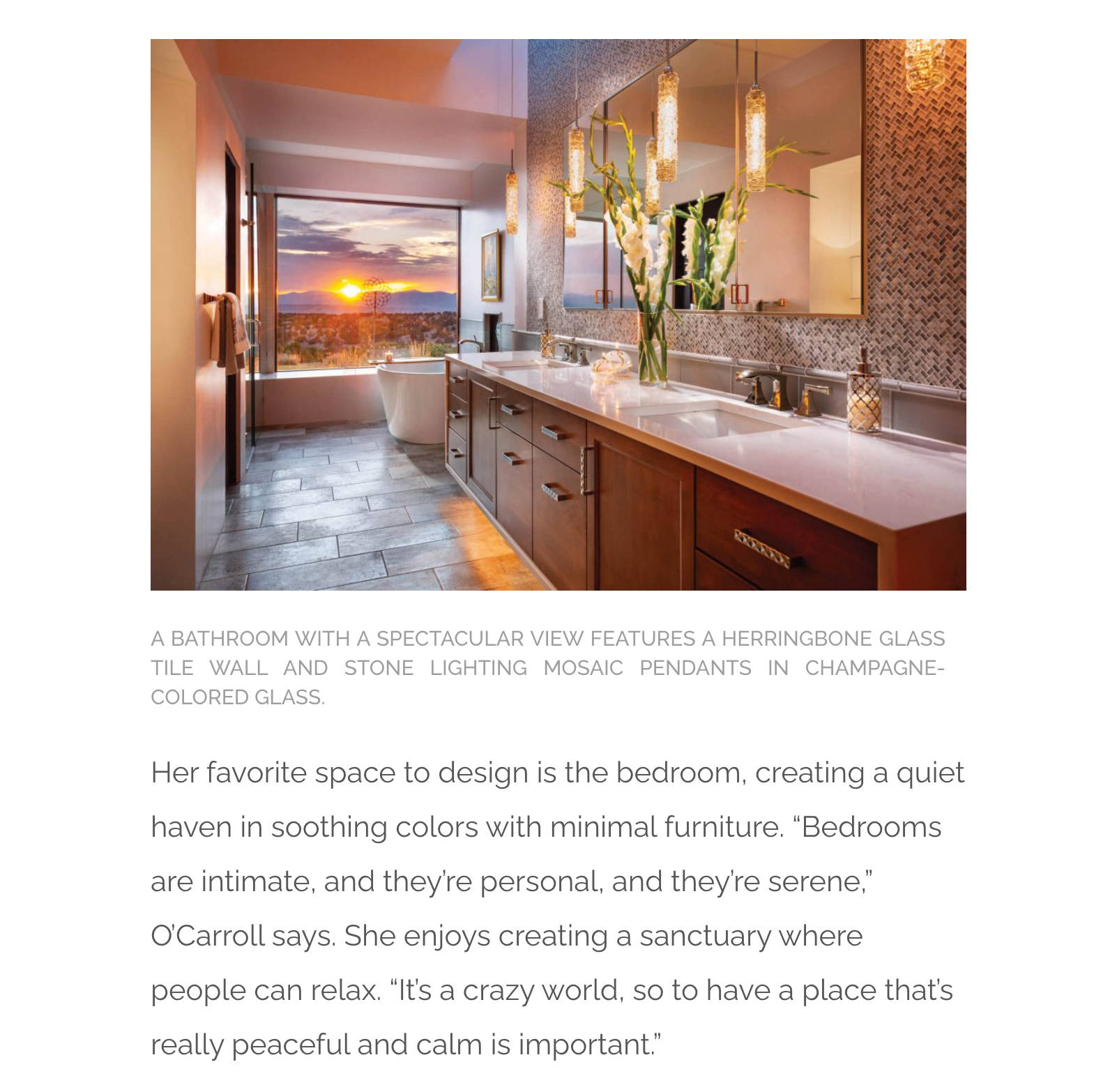 Fresh Relaxed Sophisticated Interior Design | Annie O'Carroll Interior ...
